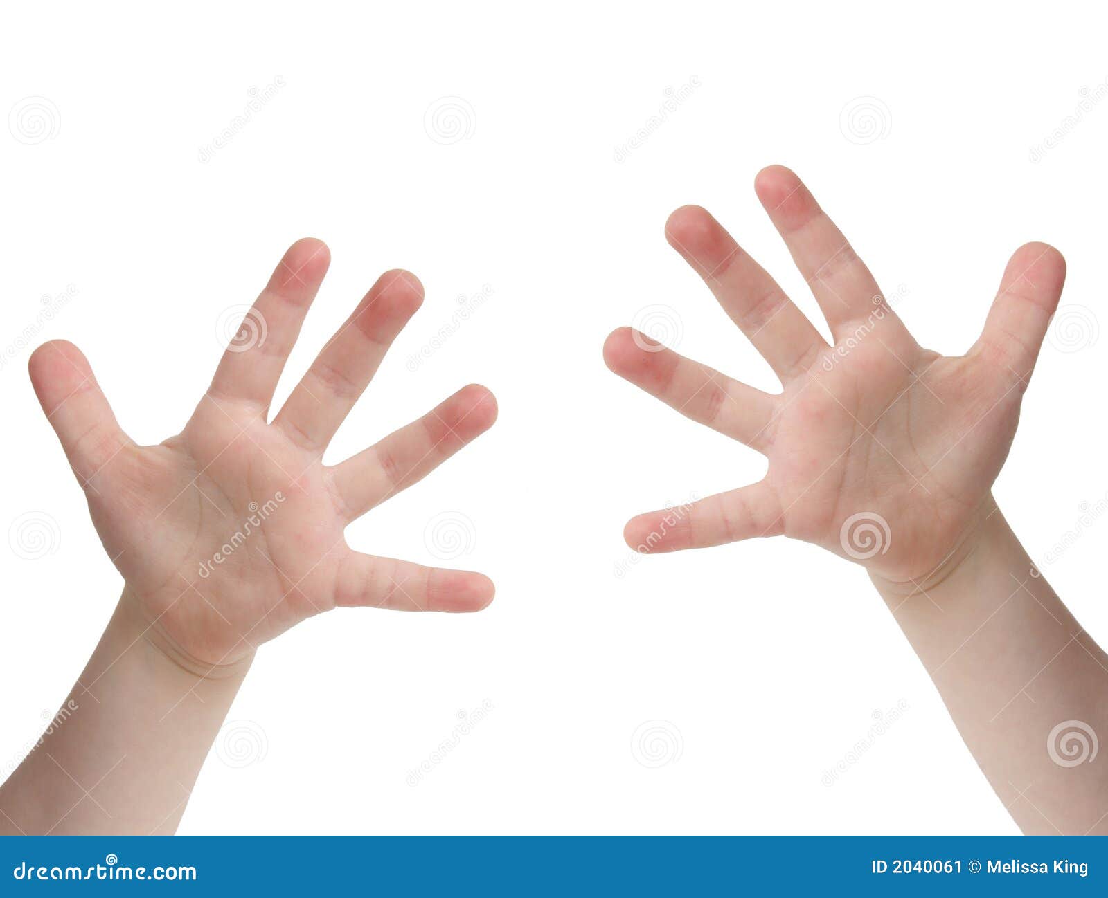 Dix doigts image stock. Image du enfants, main, personne - 2040061