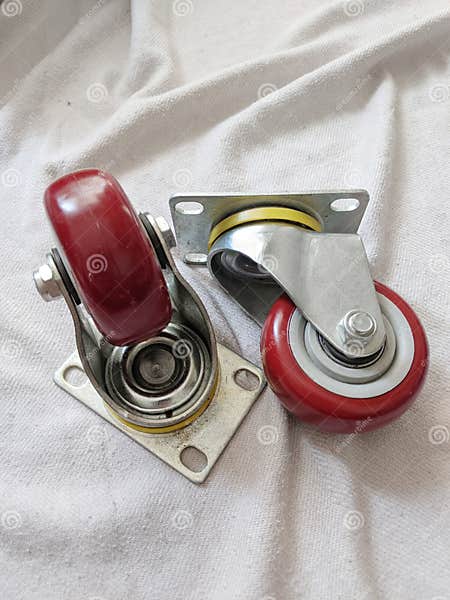 Diy casters or wheel stock image. Image of interior - 248436029