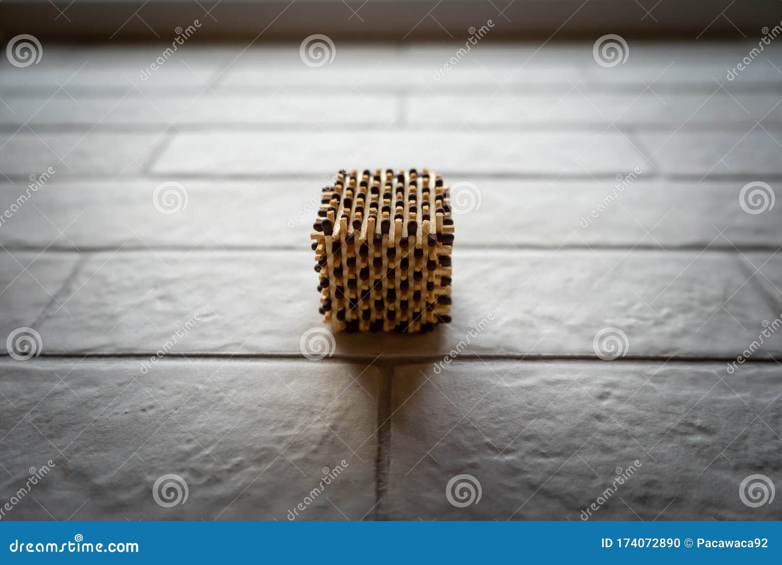DIY Craftsmanship. Products in the Form of a Cube. Stock Photo - Image ...