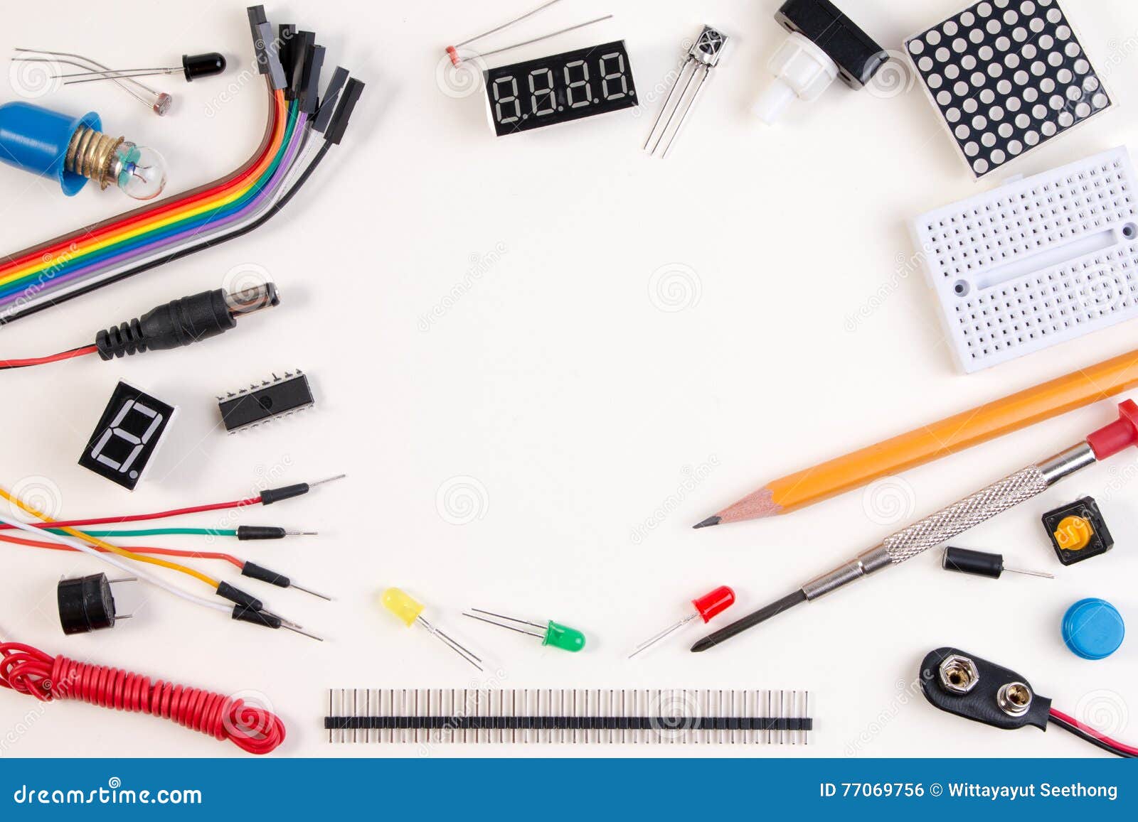 DIY Electronic Kit , Robot Made on Base of Micro Controller with ...