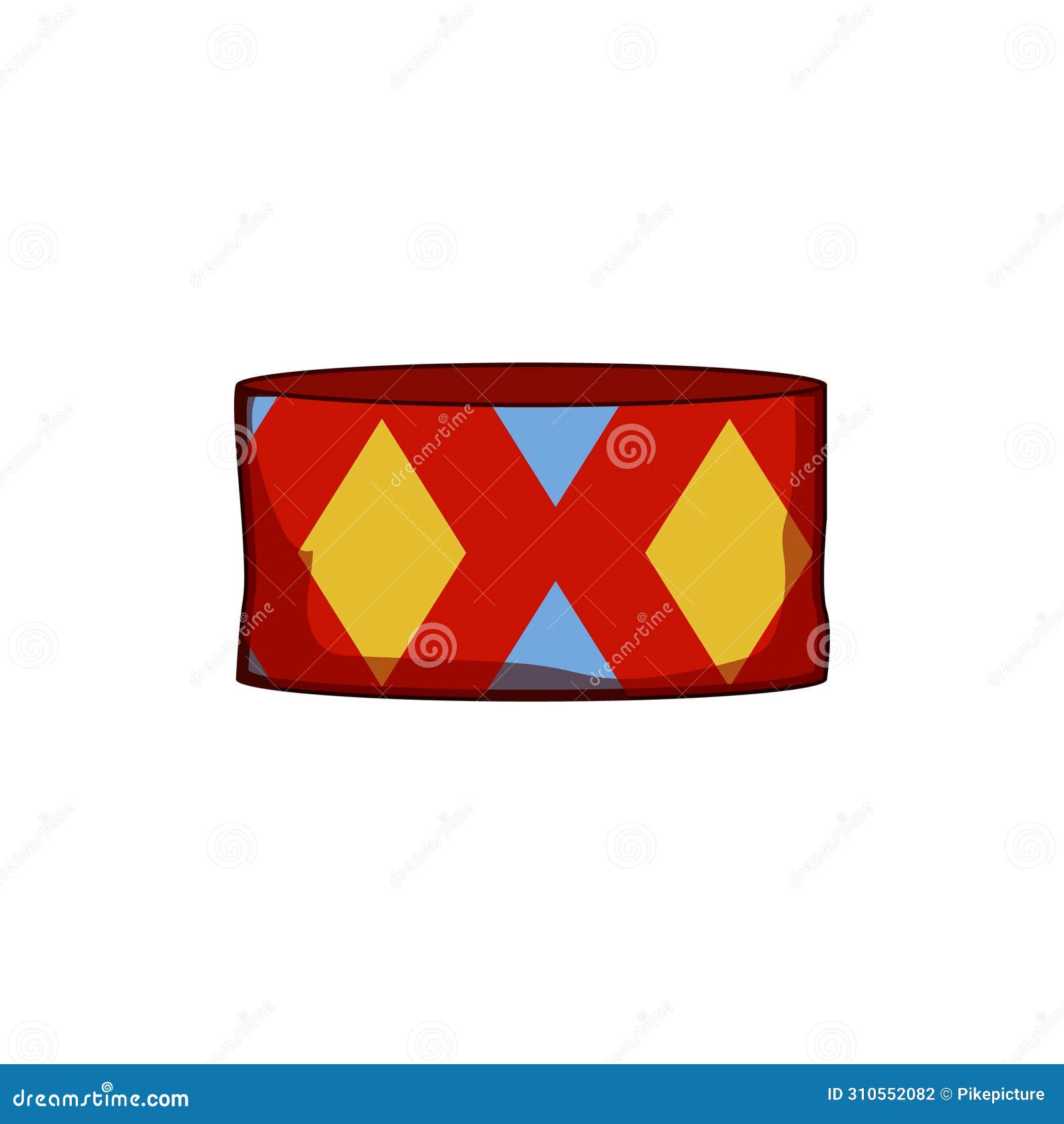 Diy Hippie Friendship Bracelets Cartoon Vector Illustration Stock