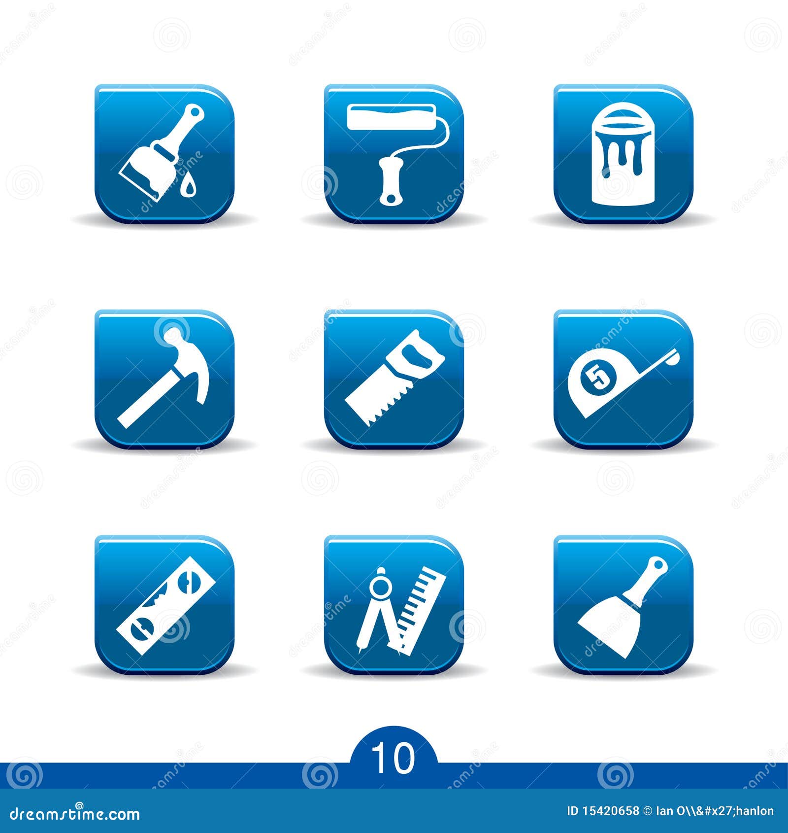 DIY Icons 10..smooth Series Stock Vector - Illustration of measure ...