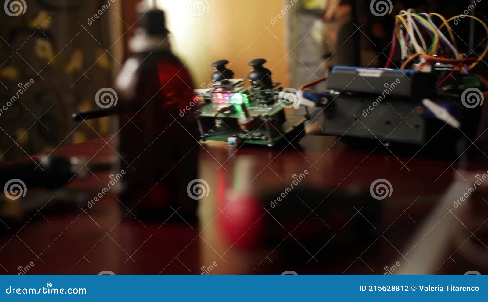 DIY, the Machine on Electronic Control. Home Experiments, Robotics ...