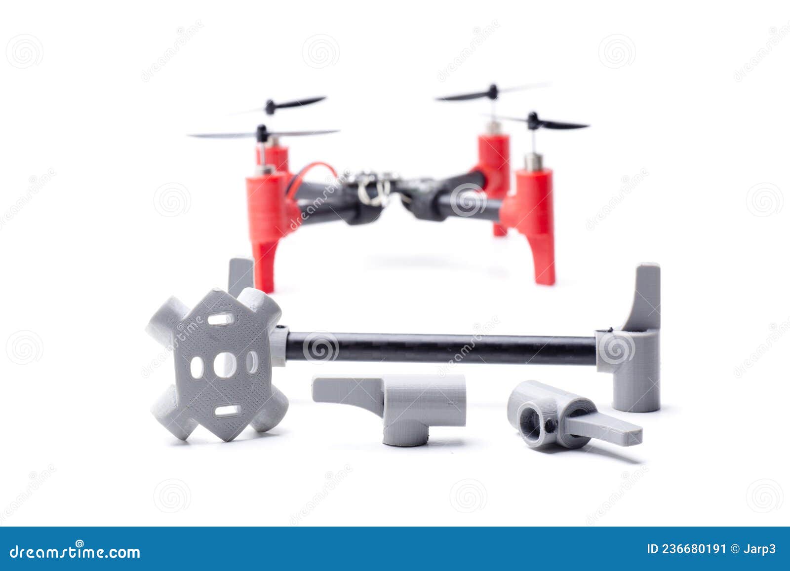 Mini drone diy parts stock image. Image of printer, studio - 236680191