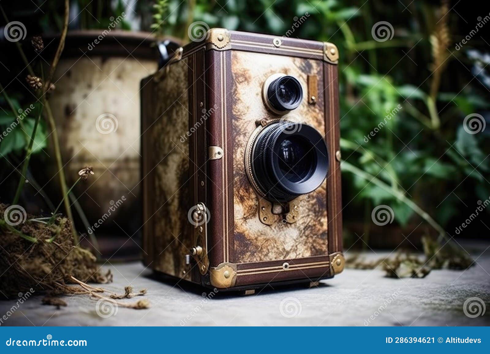 Diy Pinhole Camera with Vintage Aesthetic Stock Image - Image of ...