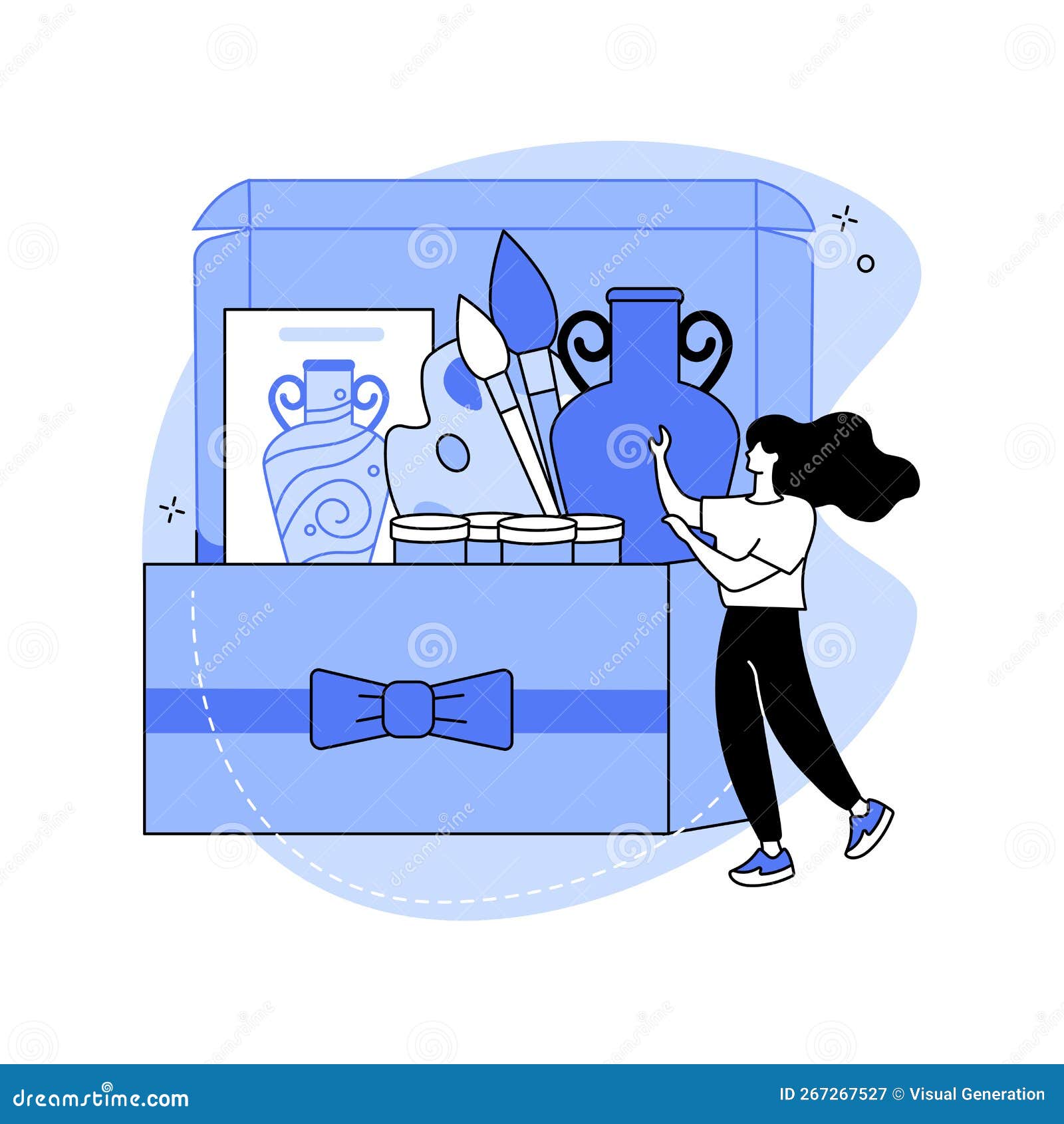 DIY Project Abstract Concept Vector Illustration. Stock Vector ...