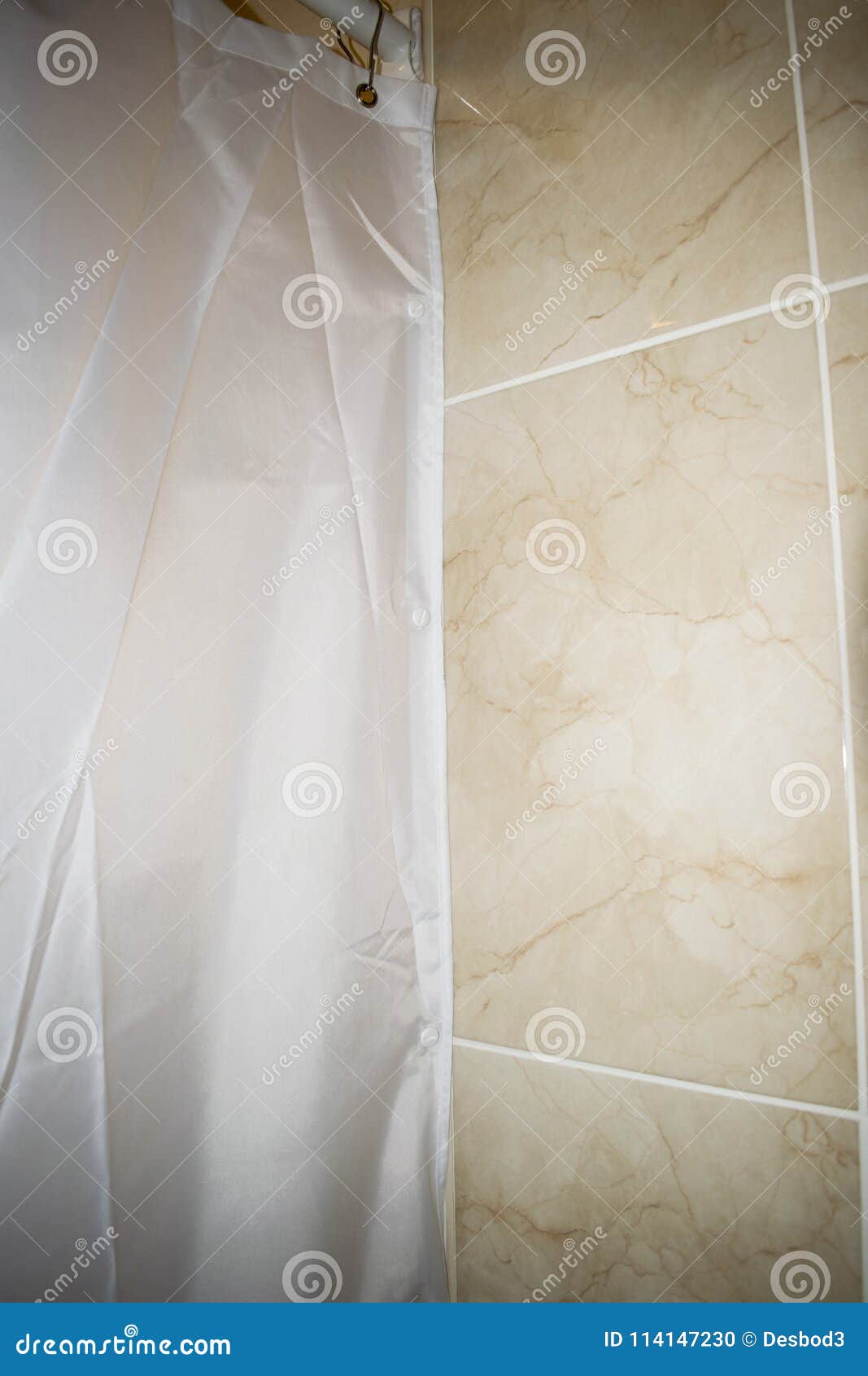 DIY Shower Anti Splash Wall Strip Stock Photo - Image of bathroom ...