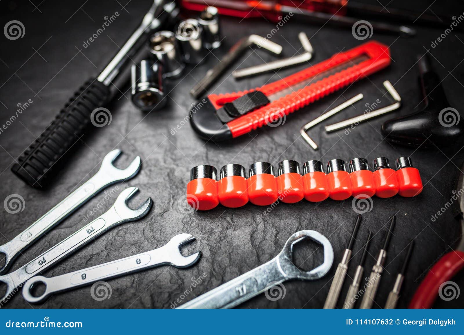 DIY Tools set stock photo. Image of ratcheting, construction - 114107632
