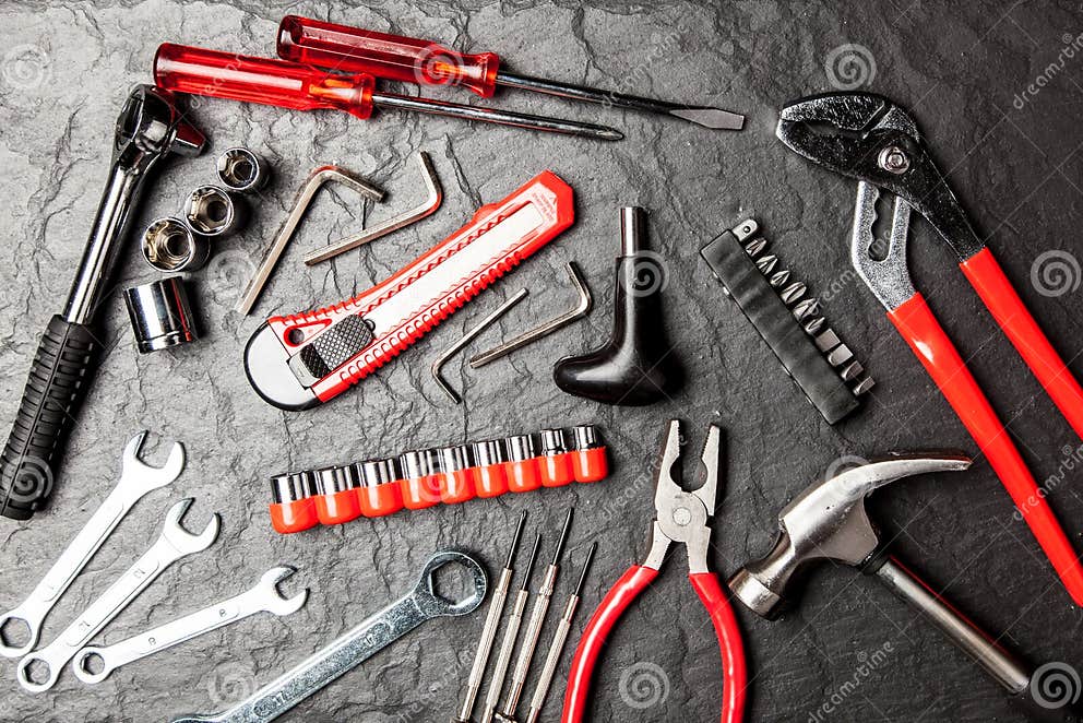 DIY Tools set stock photo. Image of combination, closeup - 112703794