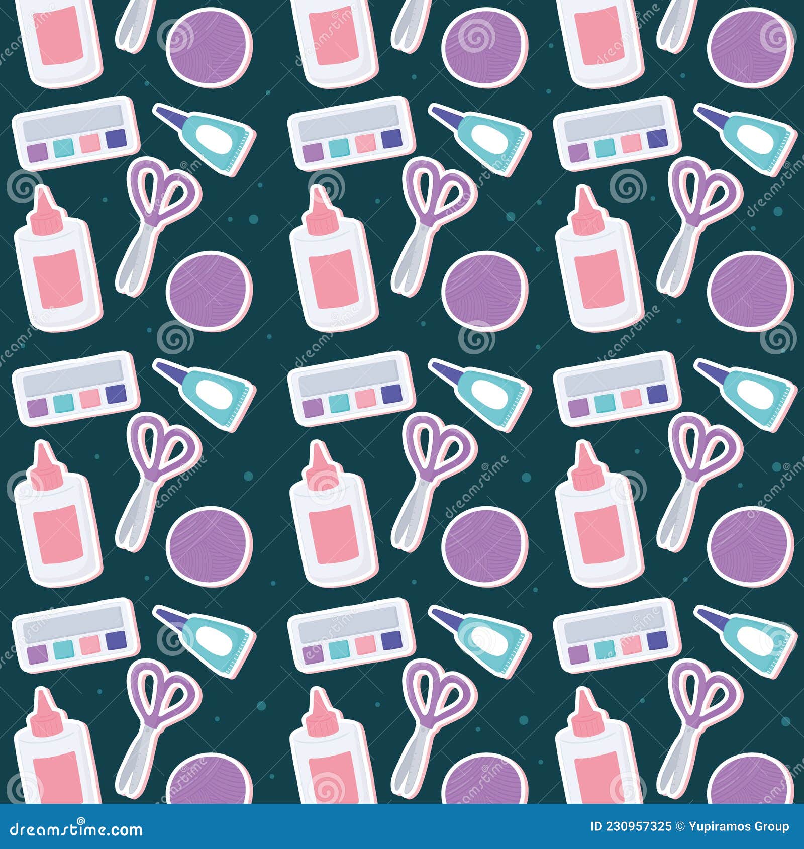 Diy y craft ilustración del vector. Ilustración de vector - 230957325