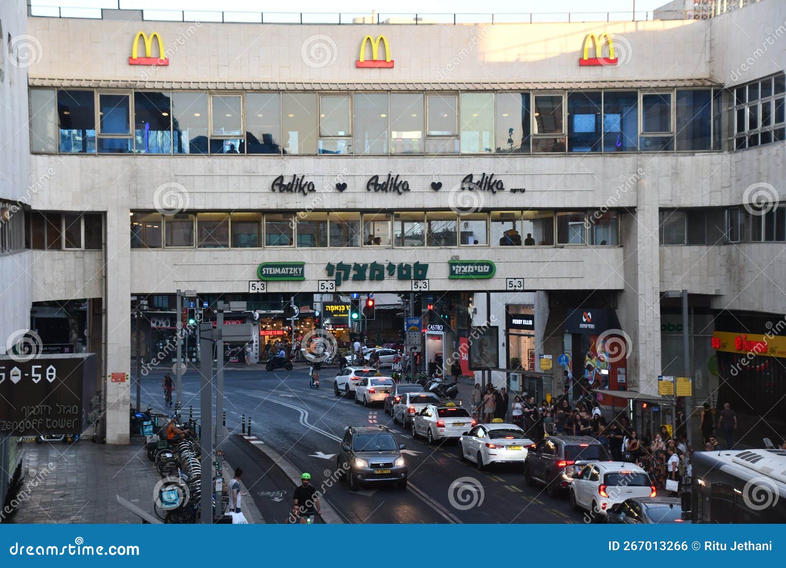 Dizengoff Center in Tel Aviv, Israel Editorial Photo - Image of ...