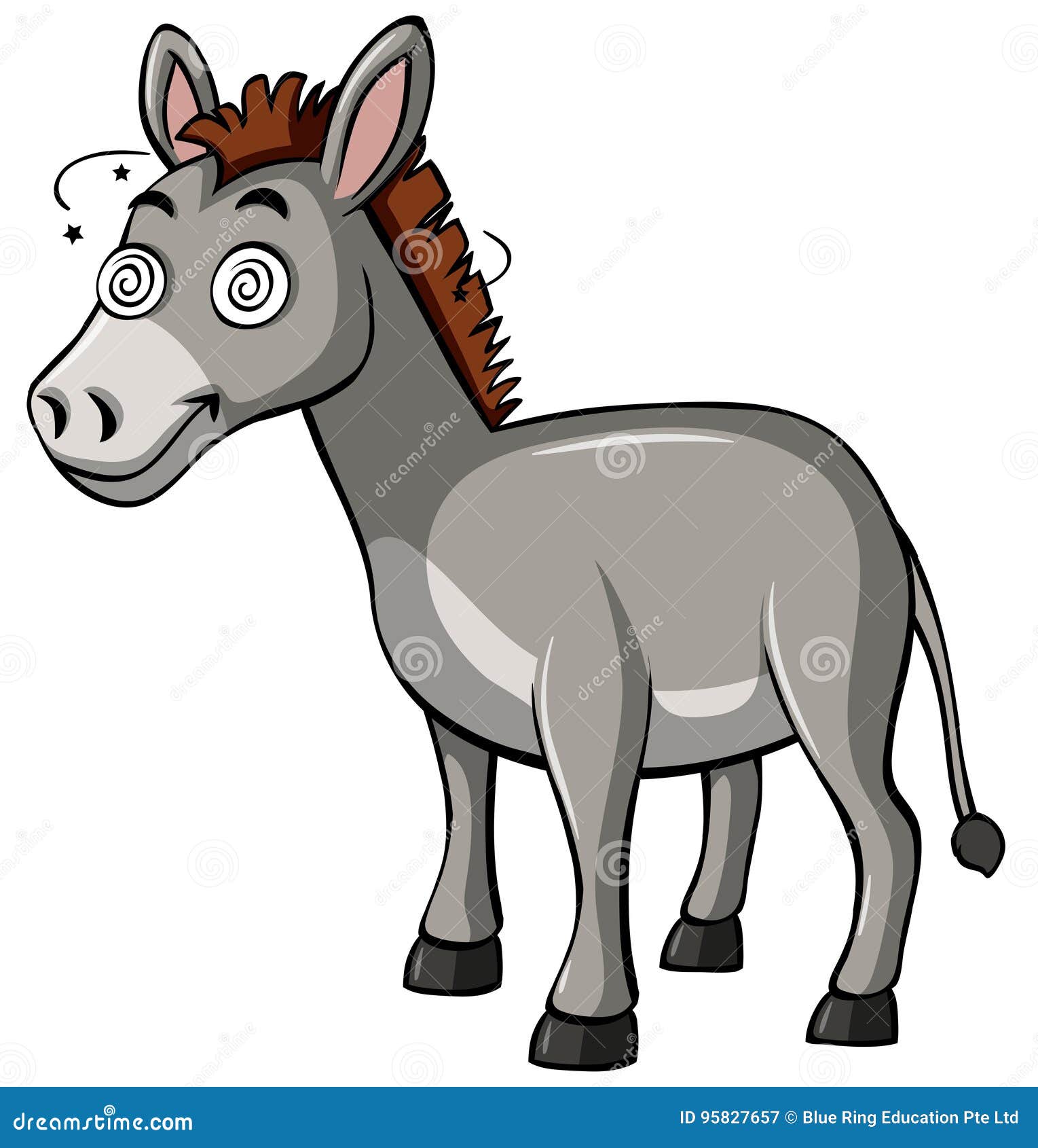 Dizzy Donkey Stock Illustrations – 5 Dizzy Donkey Stock Illustrations ...