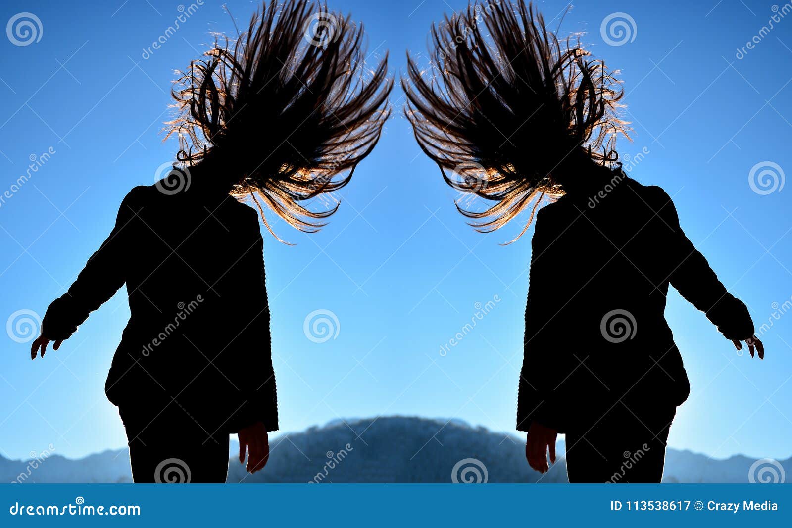 Dizzying hair stock image. Image of girl, life, women - 113538617
