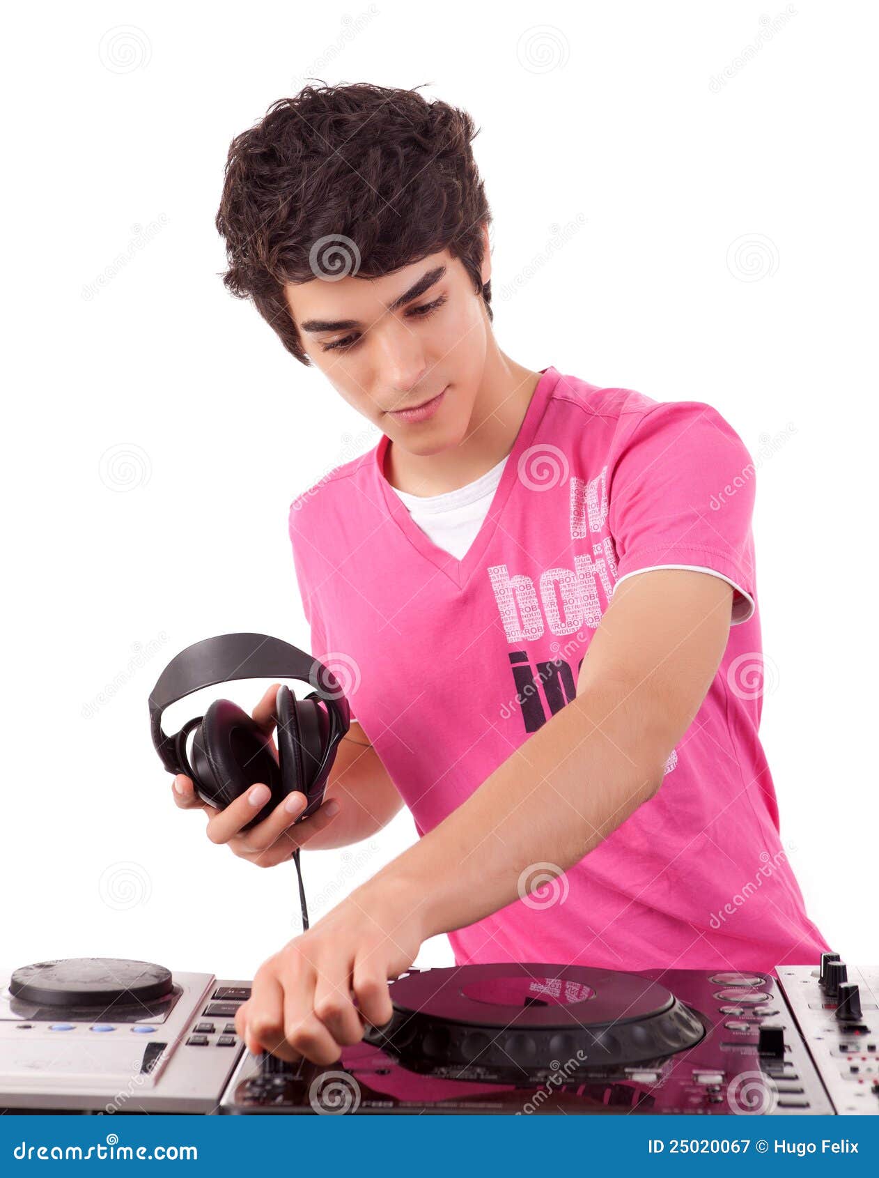DJ stock image. Image of device, club, disco, fashion - 25020067