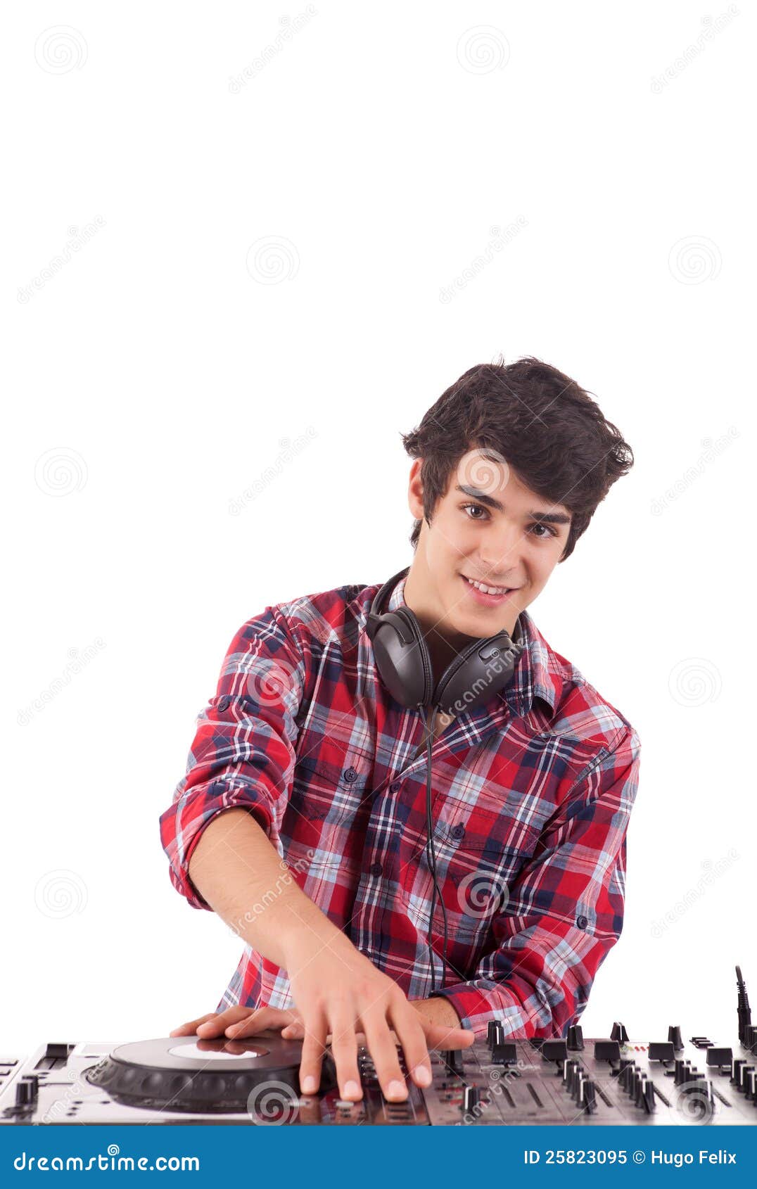 DJ stock image. Image of device, generation, dance, hands - 25823095