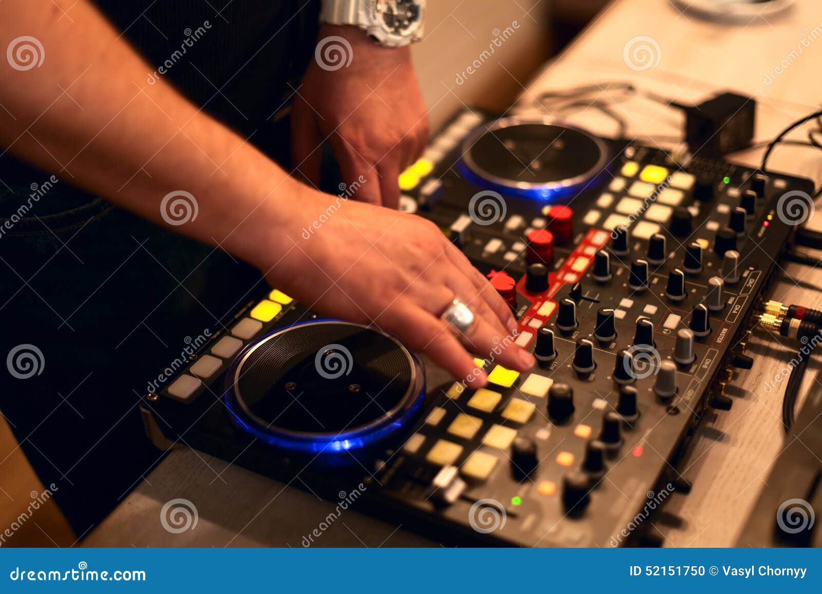 Dj dock station stock photo. Image of catwalk, event - 52151750