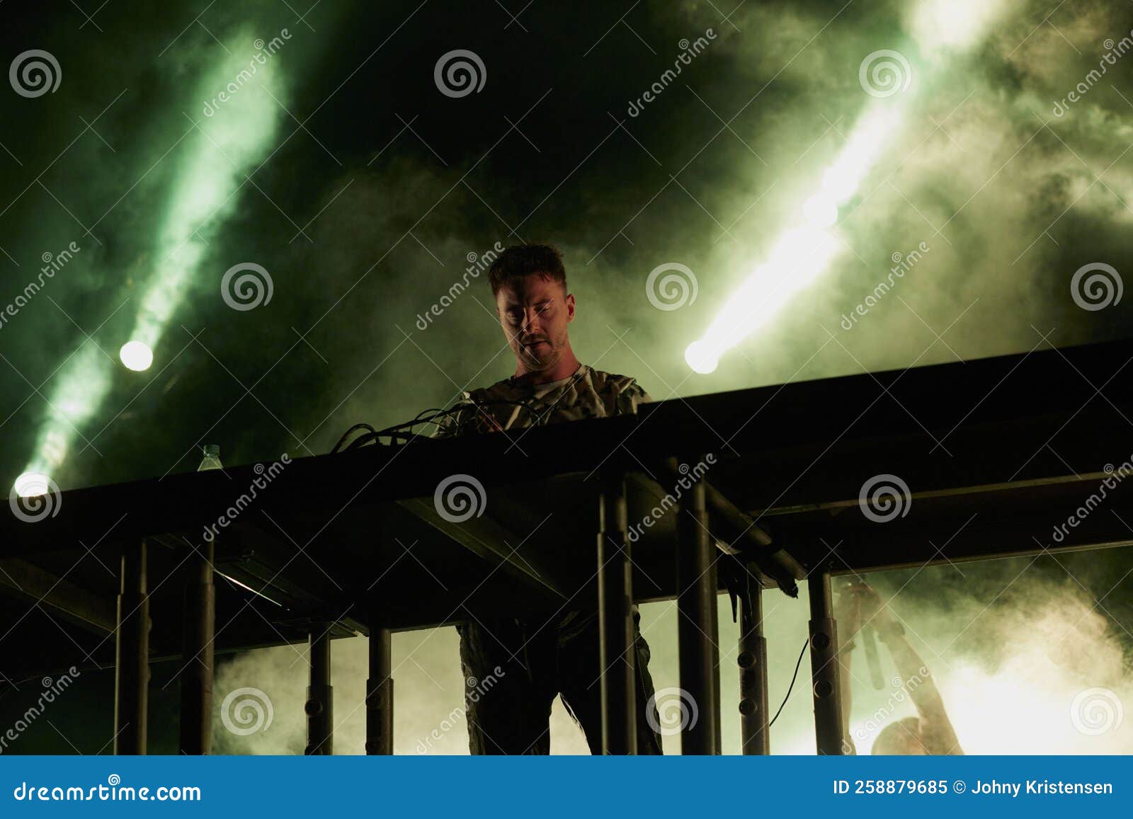 Dj Faustix Playing at Nibe Festival Editorial Image - Image of nibe ...