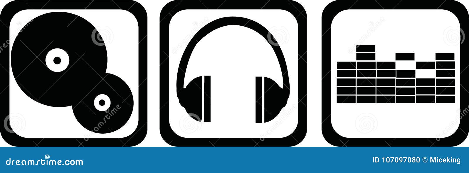 Dj Icons Stock Illustrations – 3,990 Dj Icons Stock Illustrations ...