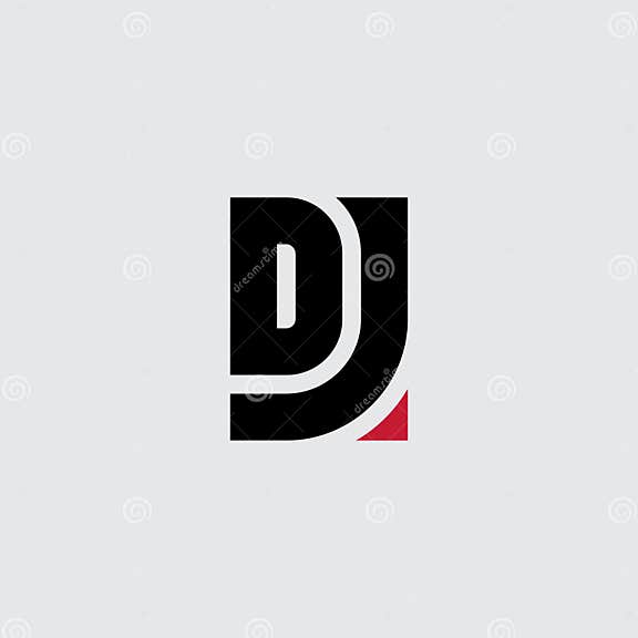 DJ Logo. JD - Initials. D and J - Monogram or Logotype. J and D ...