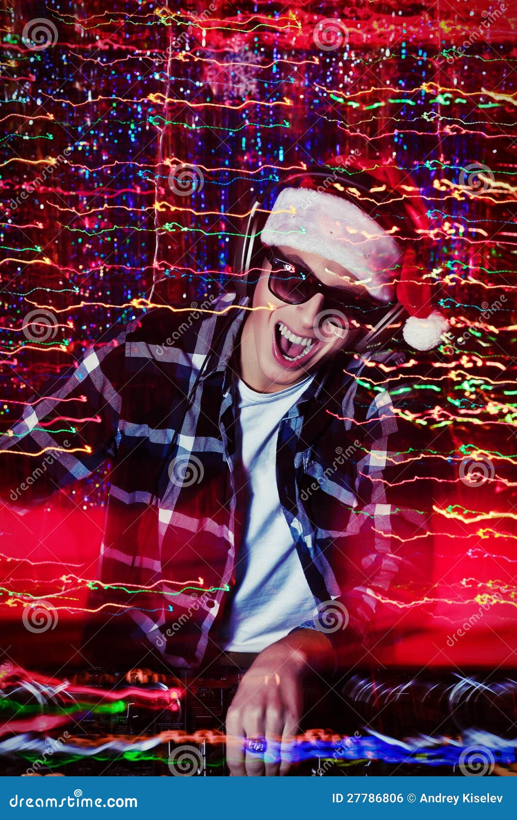 Dj man stock photo. Image of celebrating, celebrate, festival - 27786806