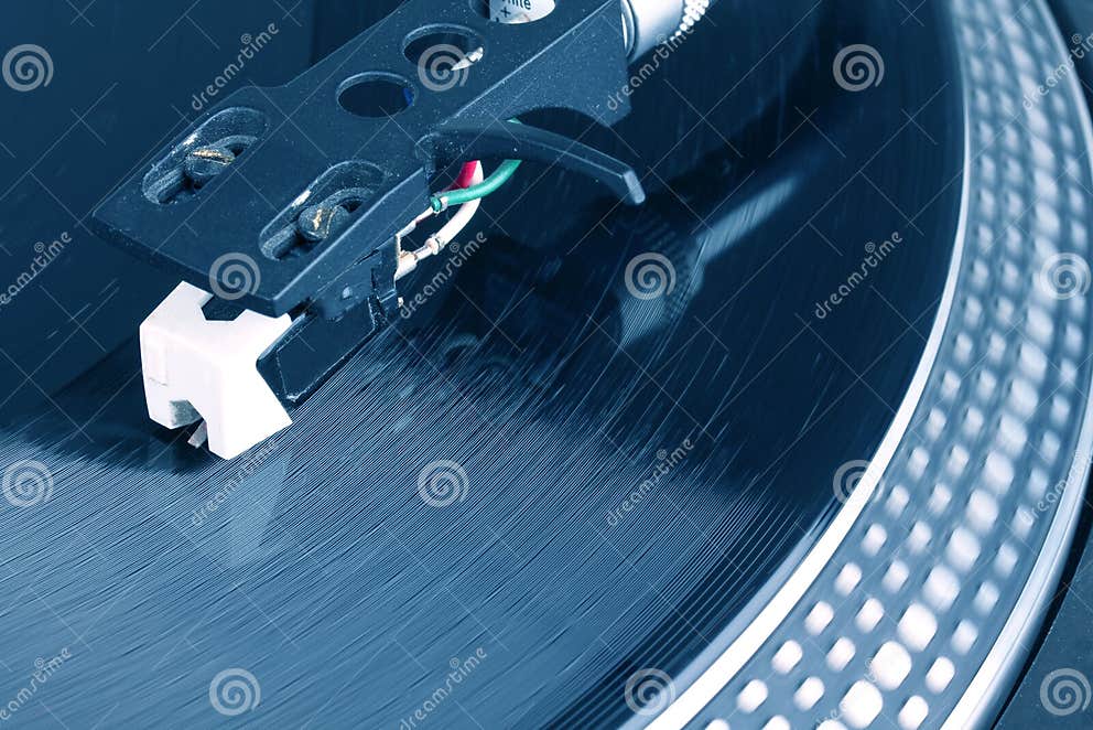Dj needle stock image. Image of closup, jockey, audio - 17561825