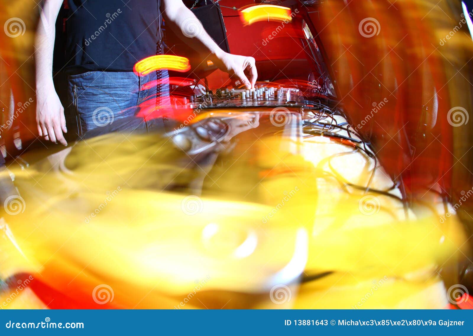 Dj Panel Music stock image. Image of beats, audio, night - 13881643