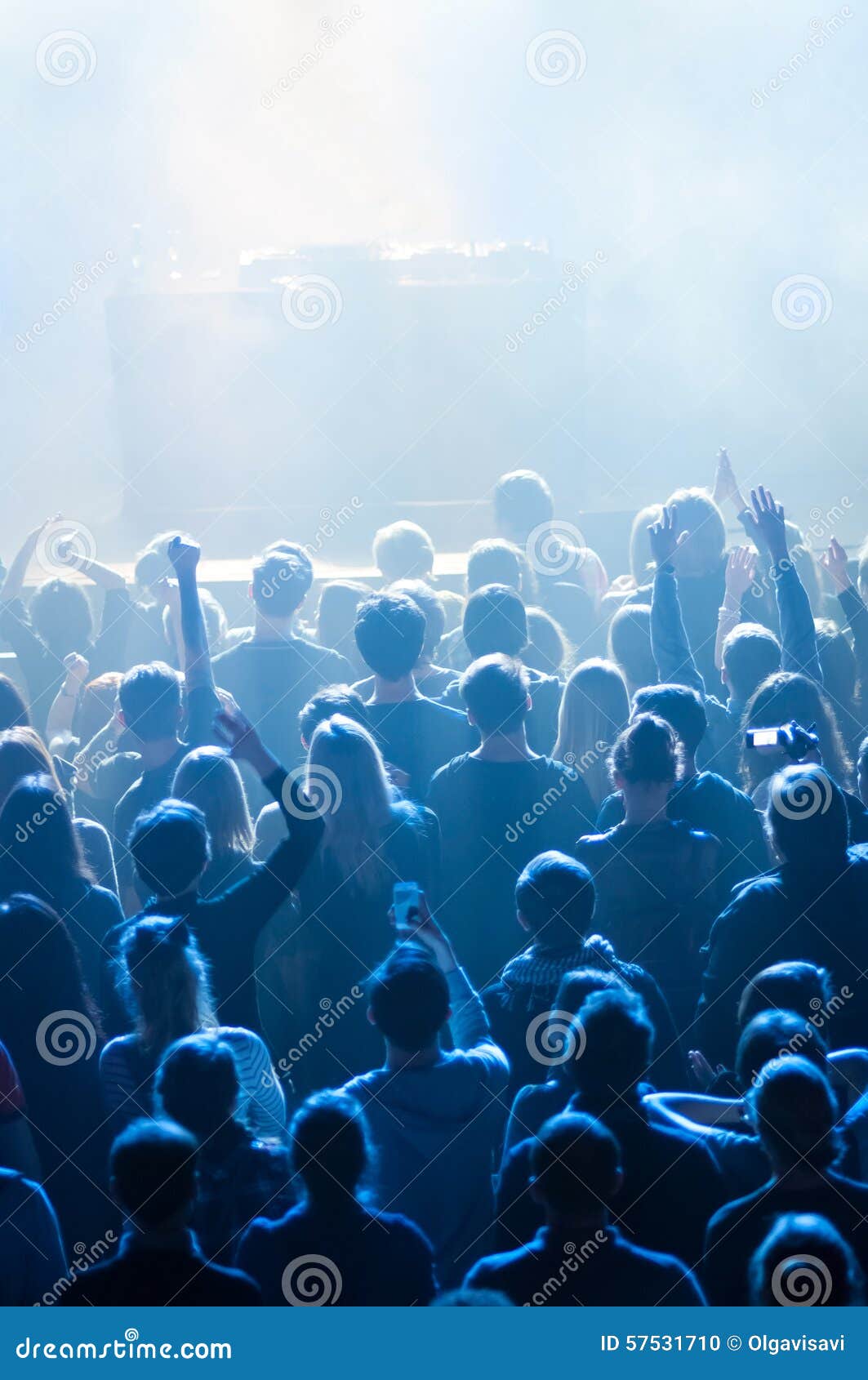 Dj Performance in Nightclub Stock Photo - Image of celebration, crowd ...