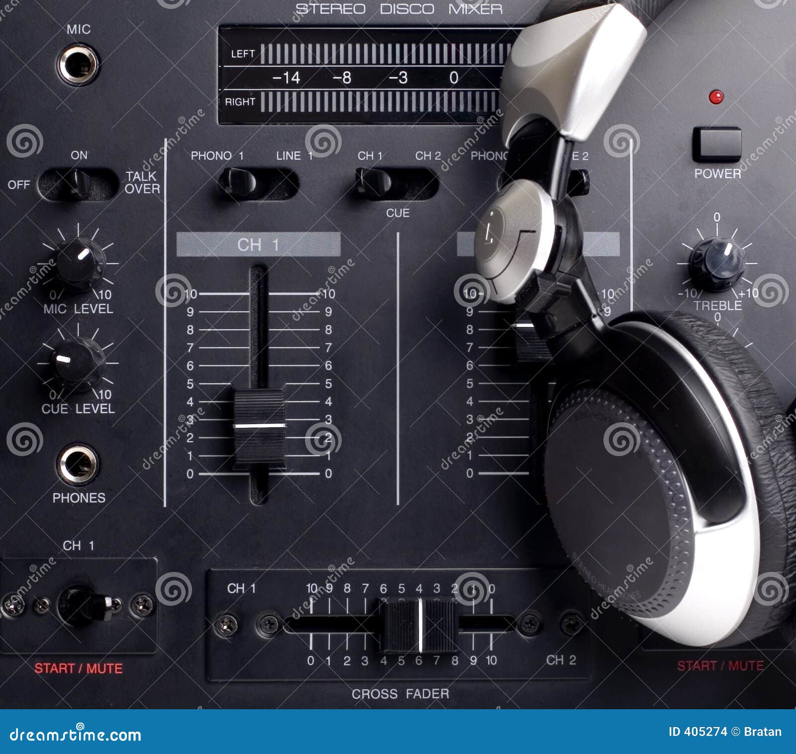 DJ Set stock photo. Image of play, headphones, remix, jockey - 405274