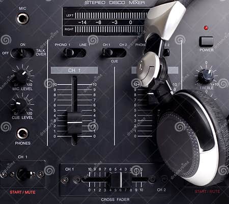 DJ Set stock photo. Image of play, headphones, remix, jockey - 405274