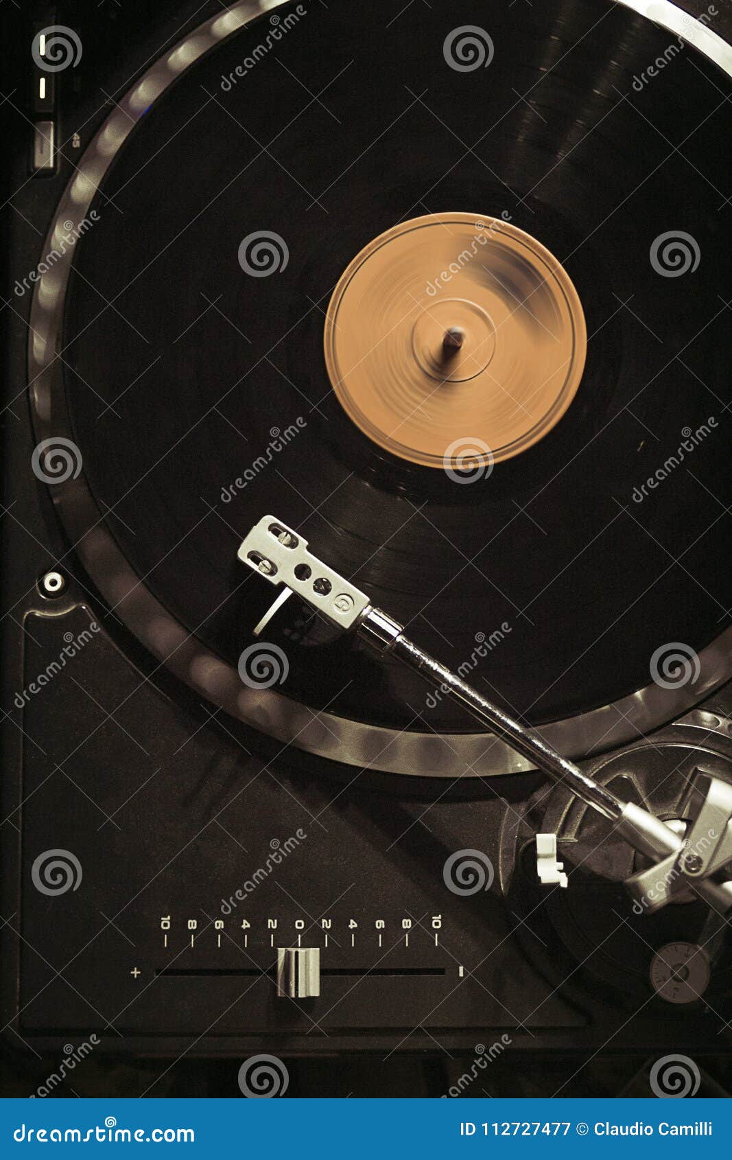 Dj setup for scratch stock image. Image of plates, musical - 112727477