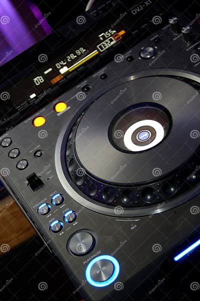 DJ turntable stock photo. Image of volume, spinning, needle - 1531484