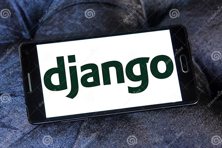 Django web framework logo editorial photography. Image of brand - 121242657
