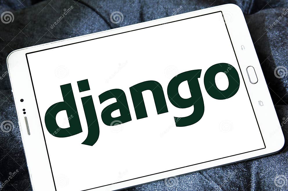 Django web framework logo editorial photography. Image of python ...