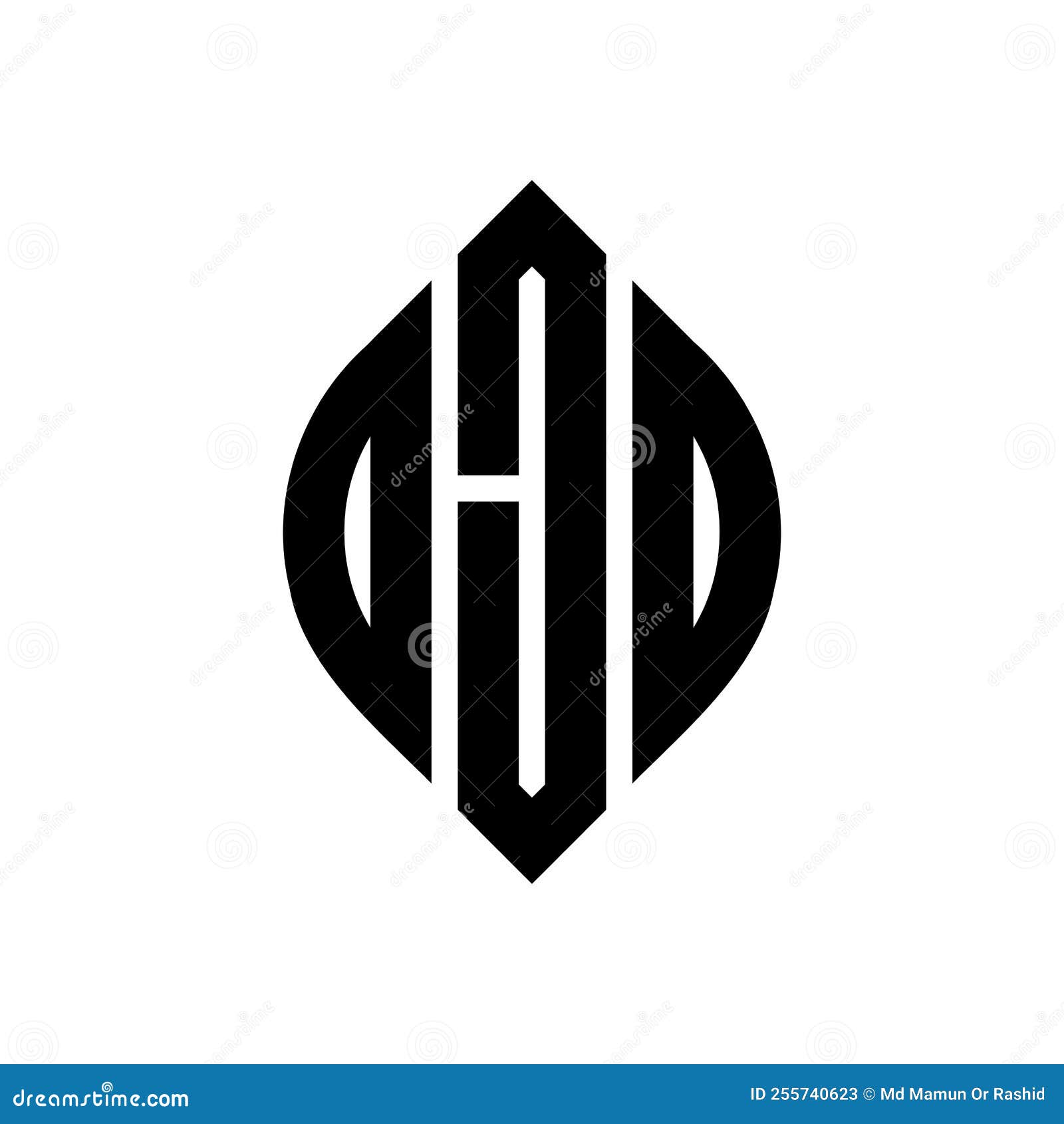 DJD Circle Letter Logo Design with Circle and Ellipse Shape. DJD ...