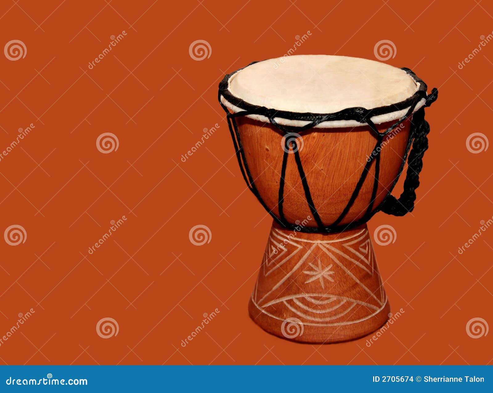 Djembe drum stock photo. Image of djembe, instrument, decorative - 2705674