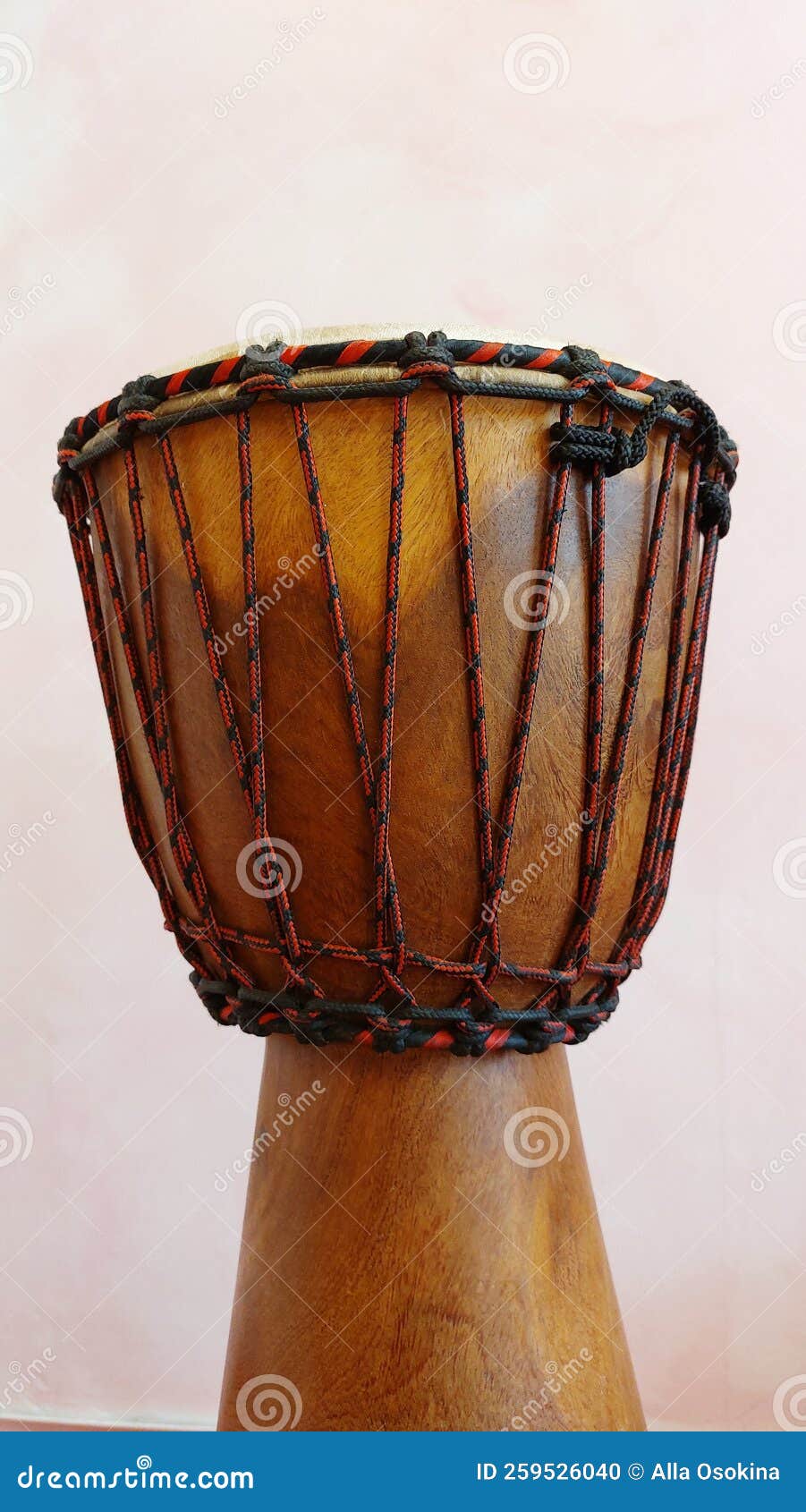 Djembe Drum African Percussion Musical Instrument Stock Photo - Image ...