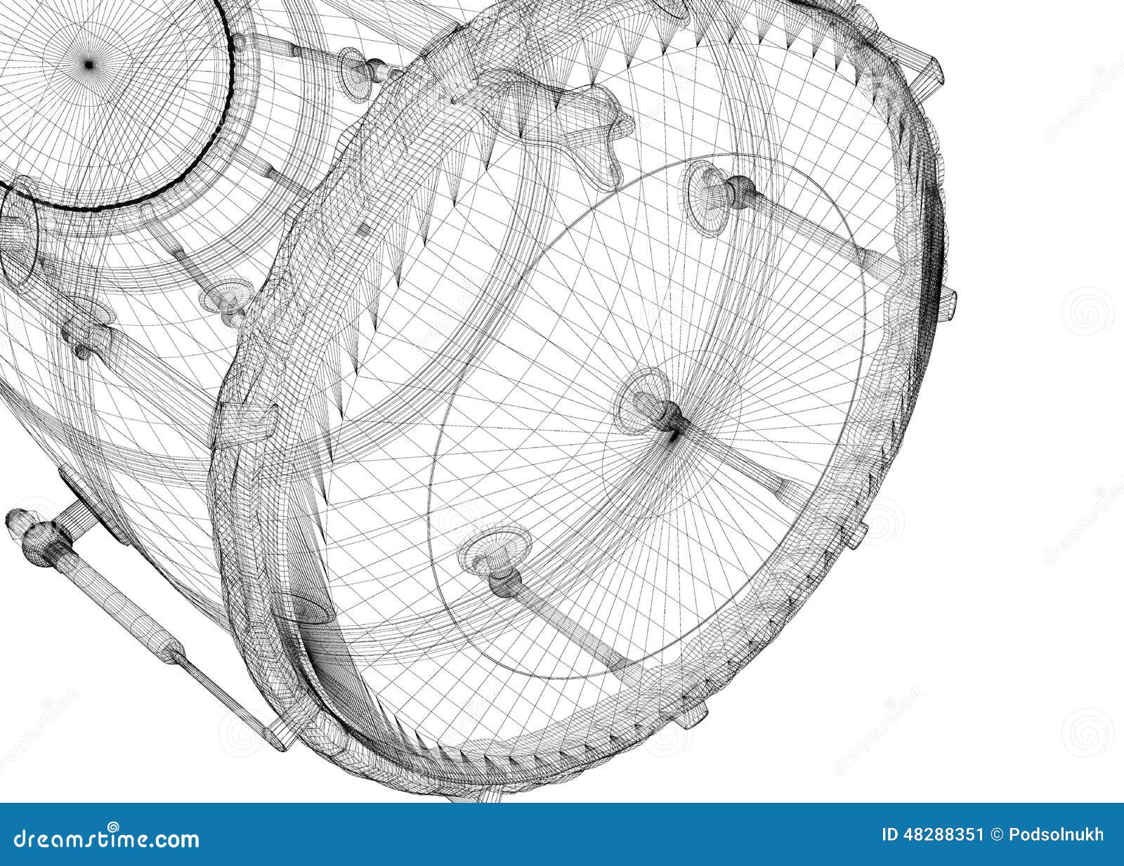 Djembe Drum Groove stock image. Image of objects, circle - 48288351