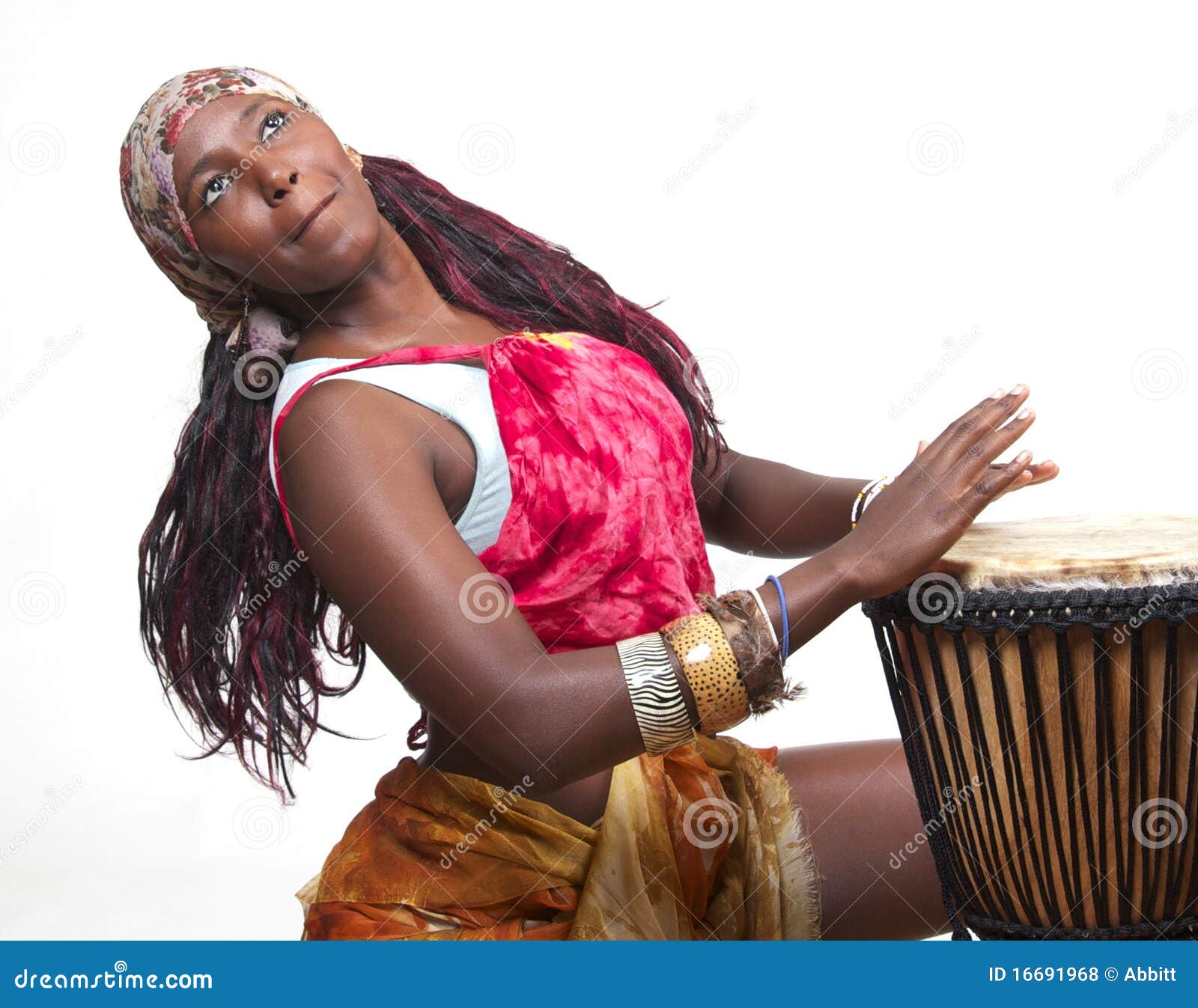 Djembe Drummer stock photo. Image of african, dancer - 16691968