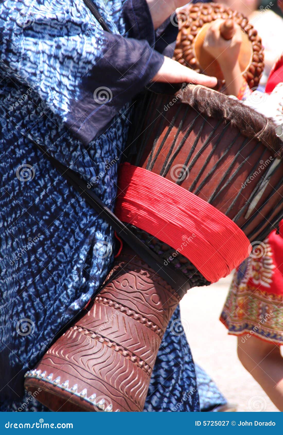 Djembe hand drum stock image. Image of hand, rhythm, music - 5725027