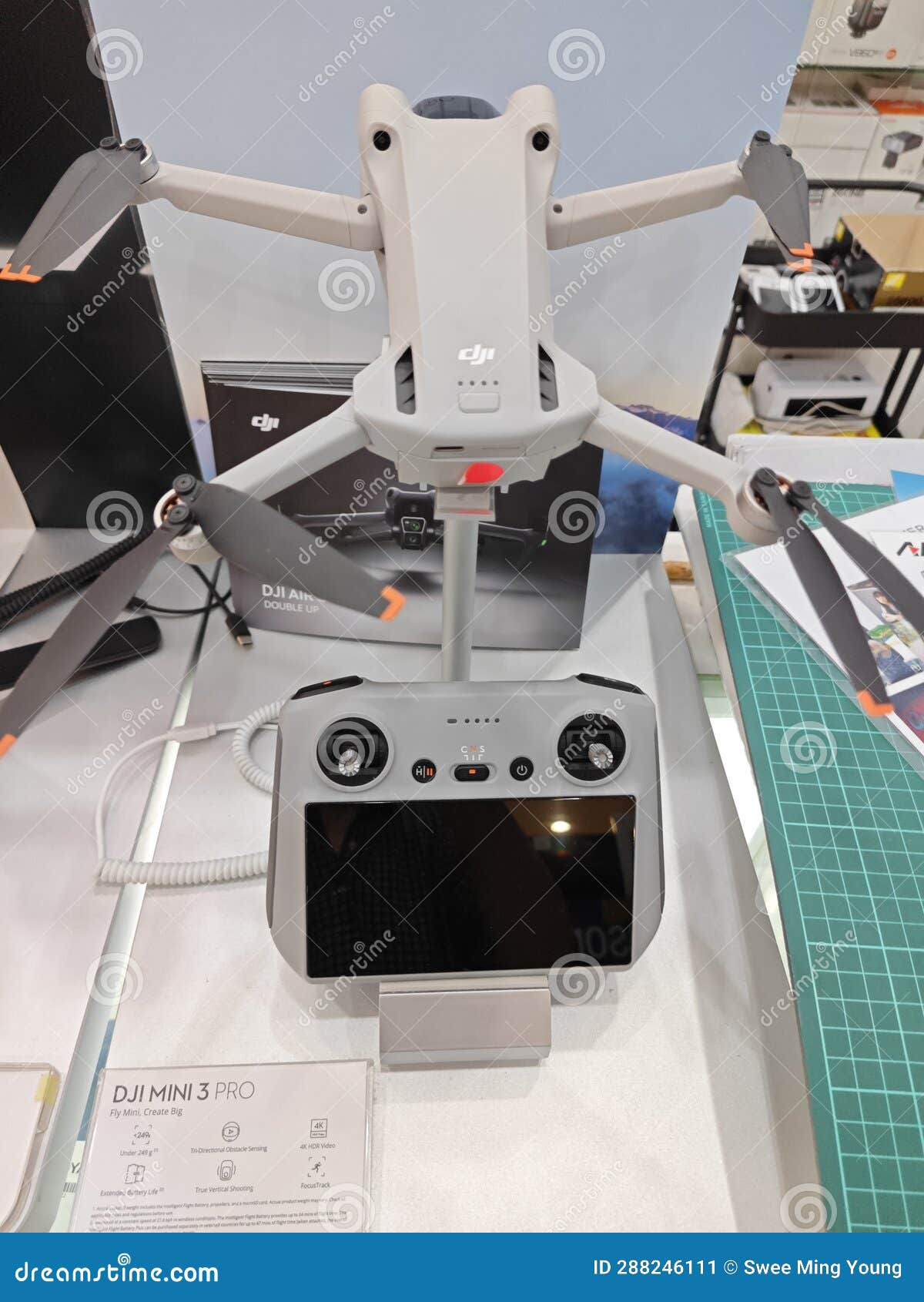 DJI Drone with Controller Set on Display and Sale on One of the Camera ...