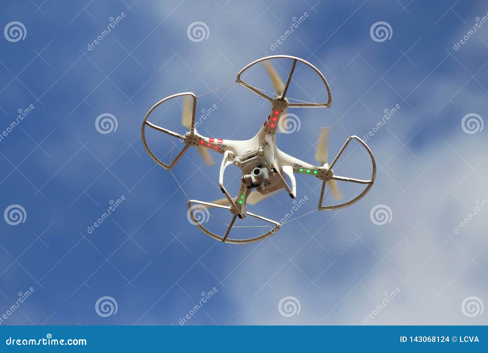 DJI Drone Flying in the Sky - Bucharest Editorial Stock Image - Image ...