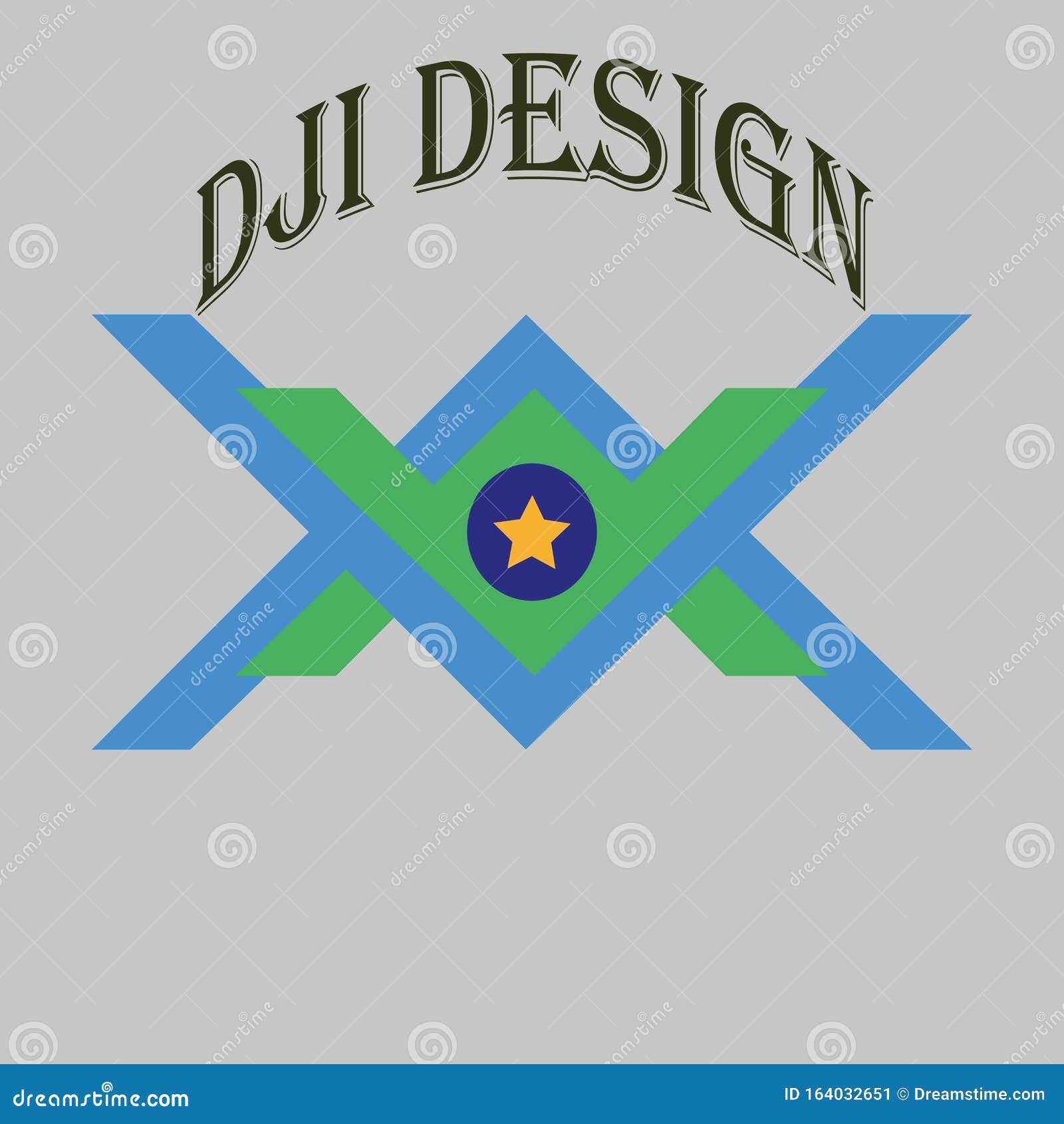 Dji logo design for use editorial photo. Illustration of fashion ...