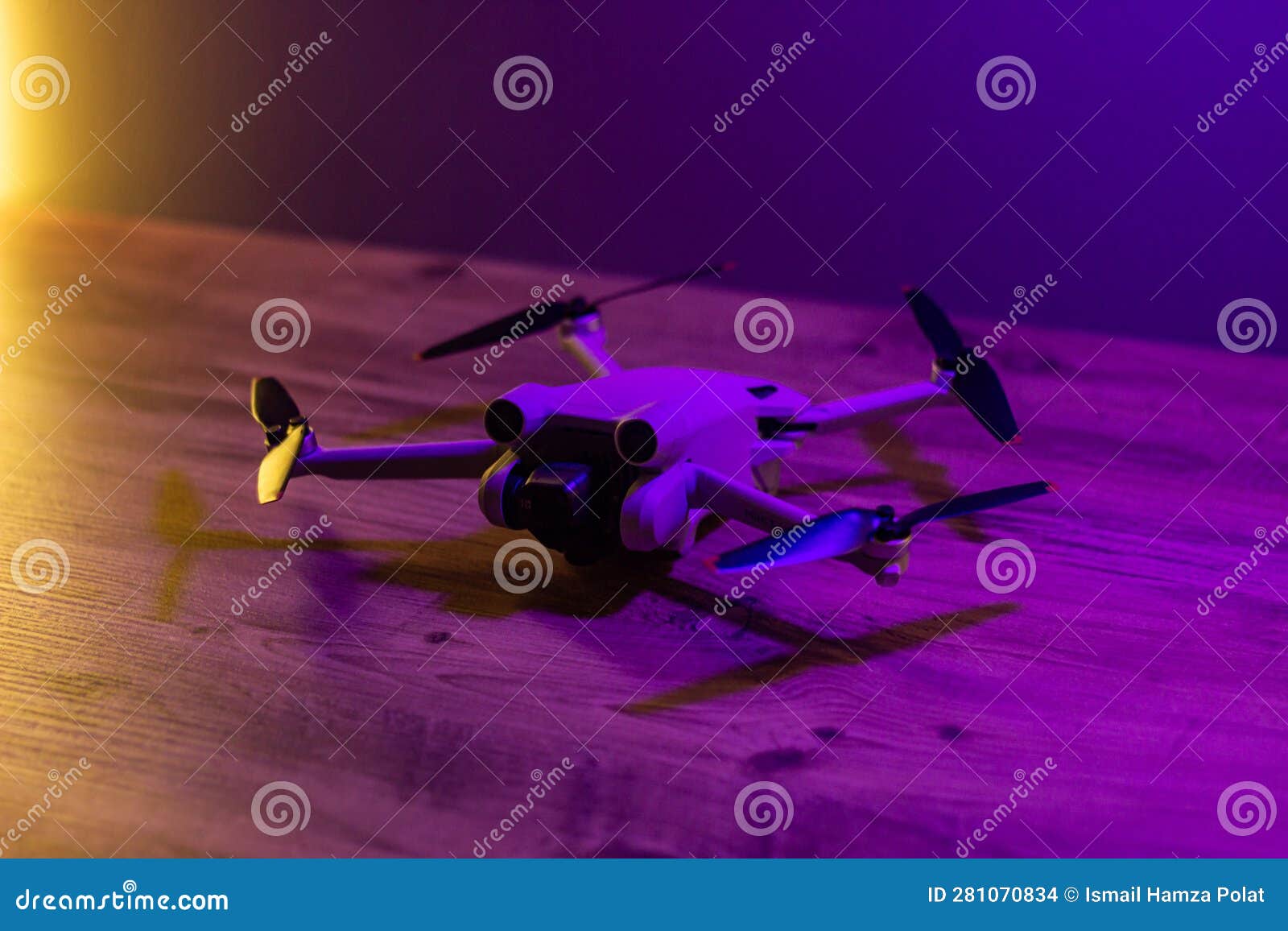 Dji Mini 3 Pro Drone RC Controller Stock Photo - Image of aviation ...