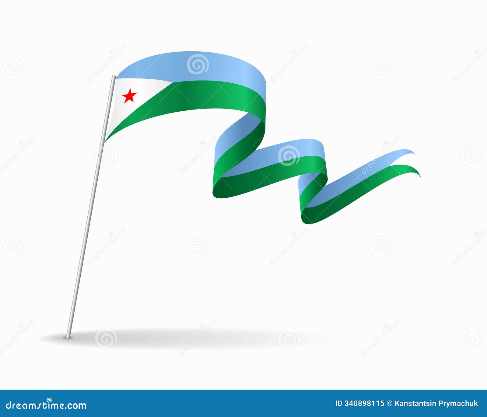 Djibouti Flag Wavy Background Layout. Vector Illustration. Stock ... Djibouti Flag Wavy Background Layout. Vector Illustration. Stock ...