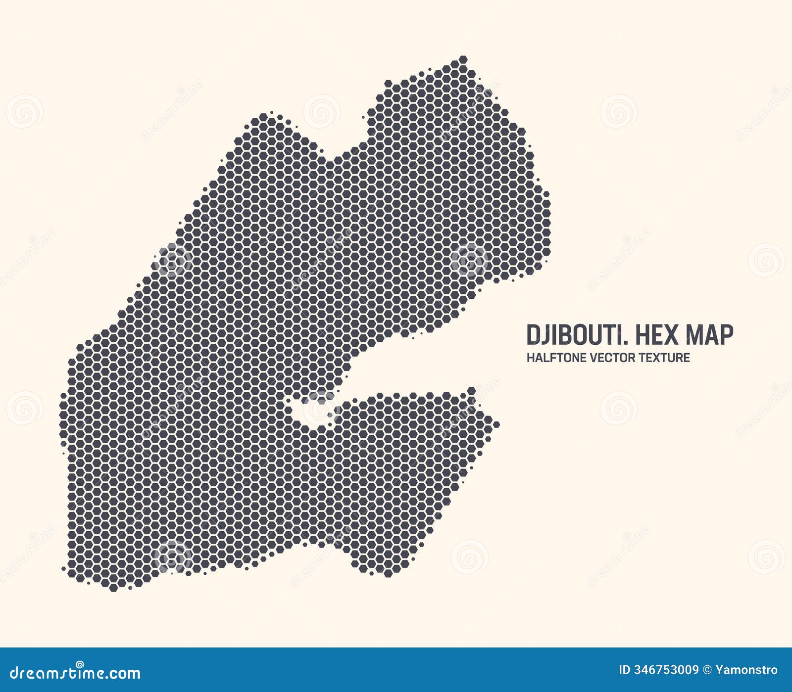 Djibouti Map From Pattern Of Black Slanted Parallel Lines. Flat Vector ...