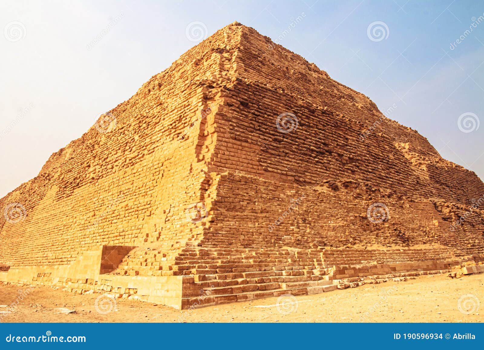 The Djoser Pyramid, the First Pyramid Erected in the Sahara Desert ...