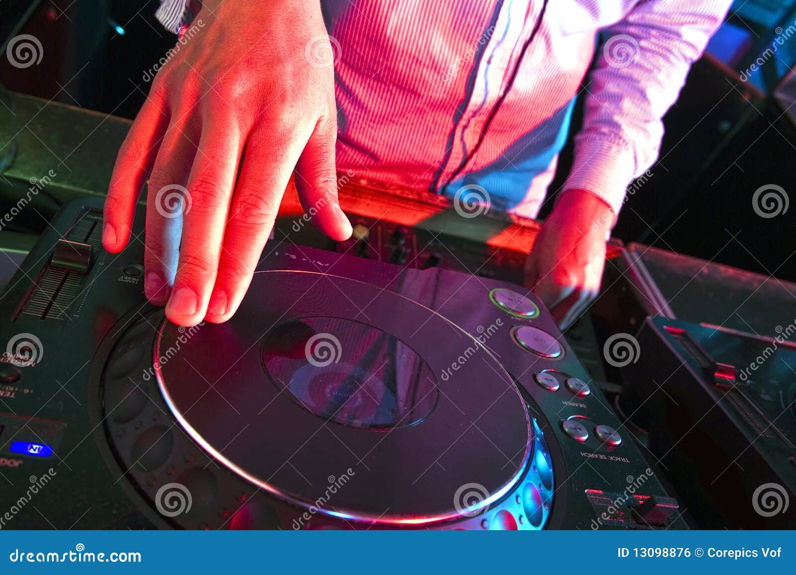 DJs Hands stock photo. Image of fingers, lifestyle, club - 13098876