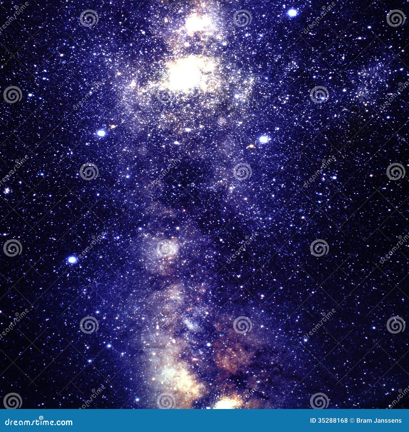 Djup yttre rymd stock illustrationer. Illustration av glöd - 35288168