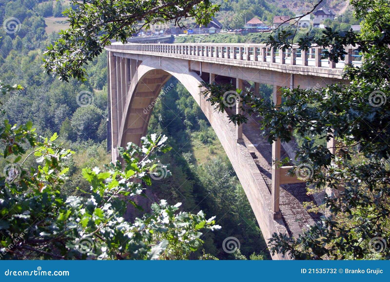 Djurdjevica Tara Bridge Royalty-Free Stock Image | CartoonDealer.com ...