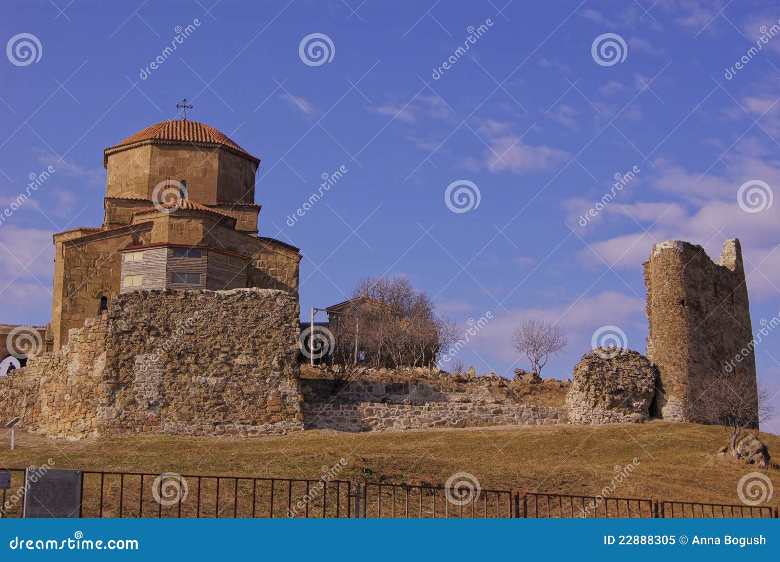 Djvari monastery stock image. Image of jvari, caucasian - 22888305